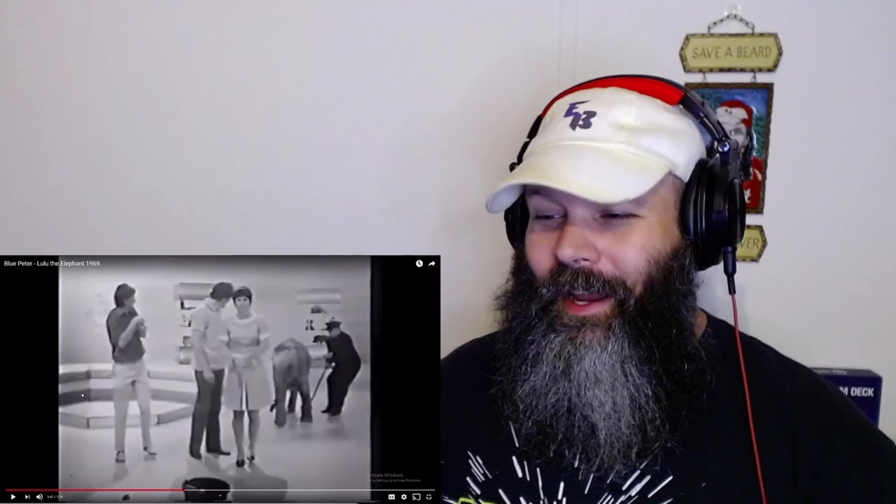 American Reacts to Blue Peter - Lulu the Elephant - YouTube
