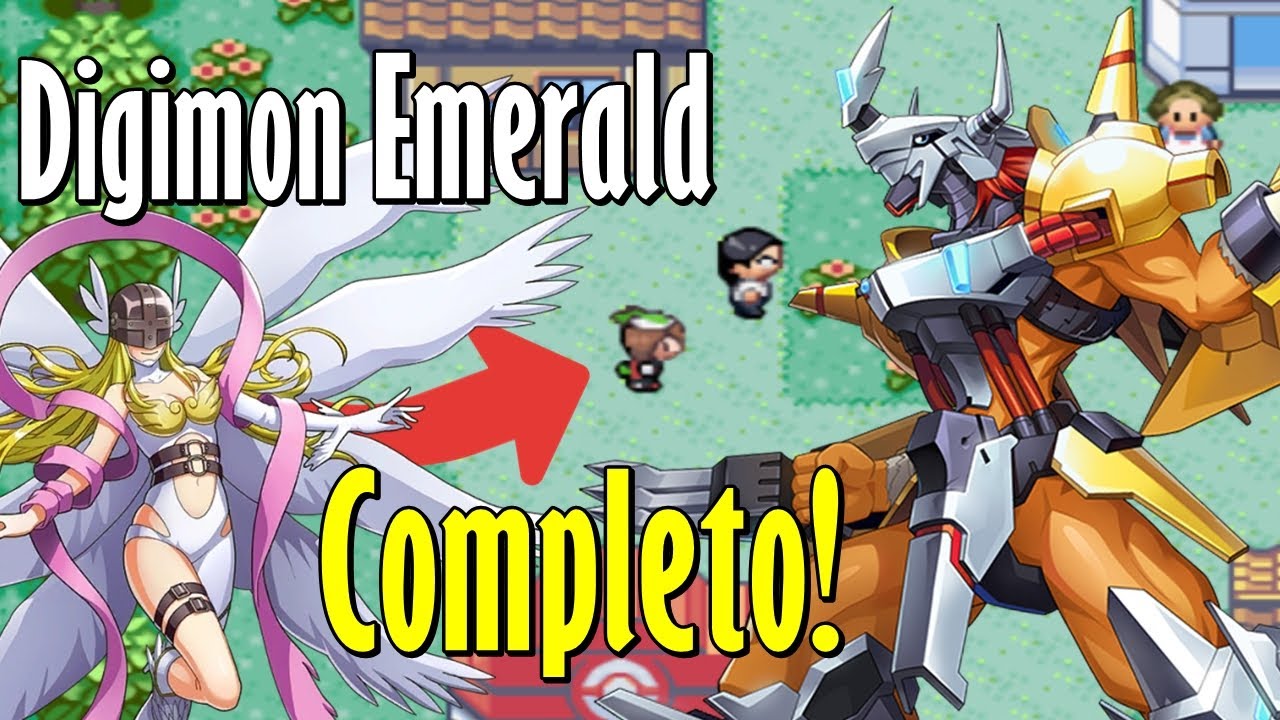 Digimon Emerald Project | Hack de GBA Completa com Todos os Pokémon ...