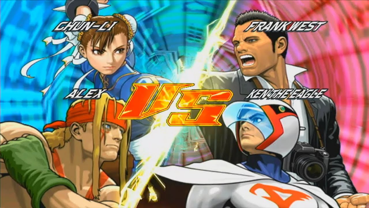 Tatsunoko vs Capcom Alex and Chun-Li request - YouTube