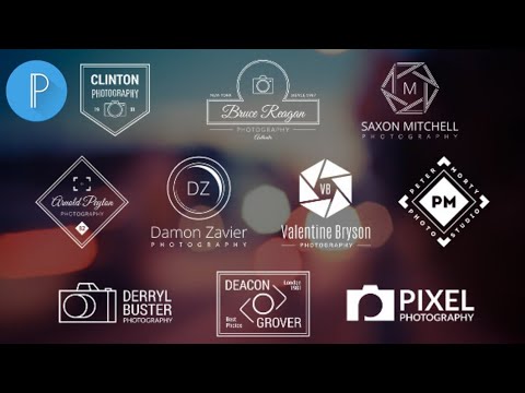 Cara Buat Logo Di PixelLab - Tutorial PixelLab Terbaru - YouTube