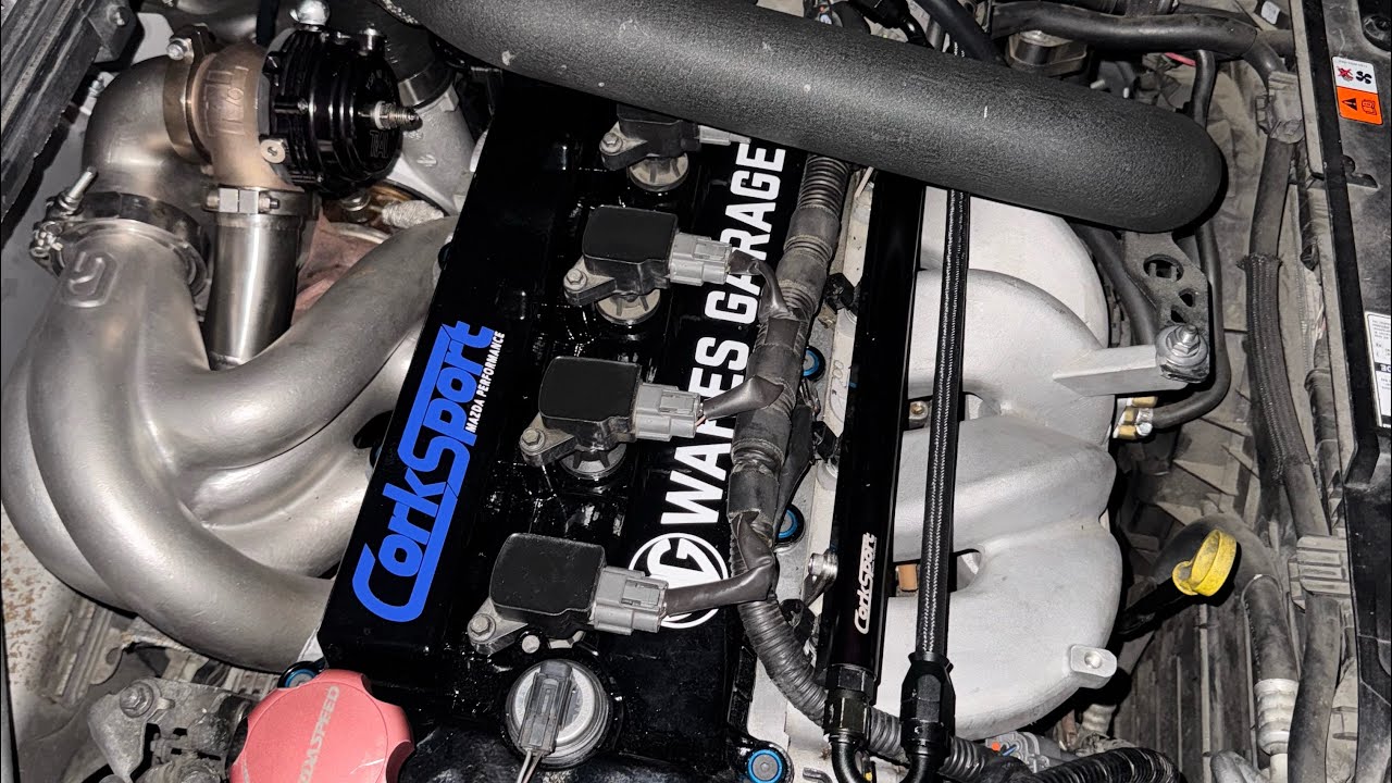 How to install Corksport exhaust manifold and CST5 turbo and more on ...