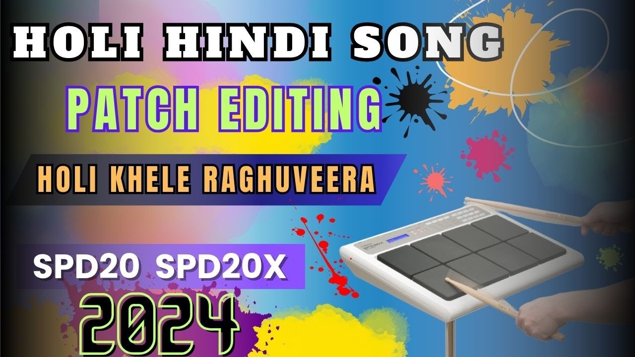 #spd20x Holi Patch Hindi Song Patch Editing #m_master51 #patch_editing ...