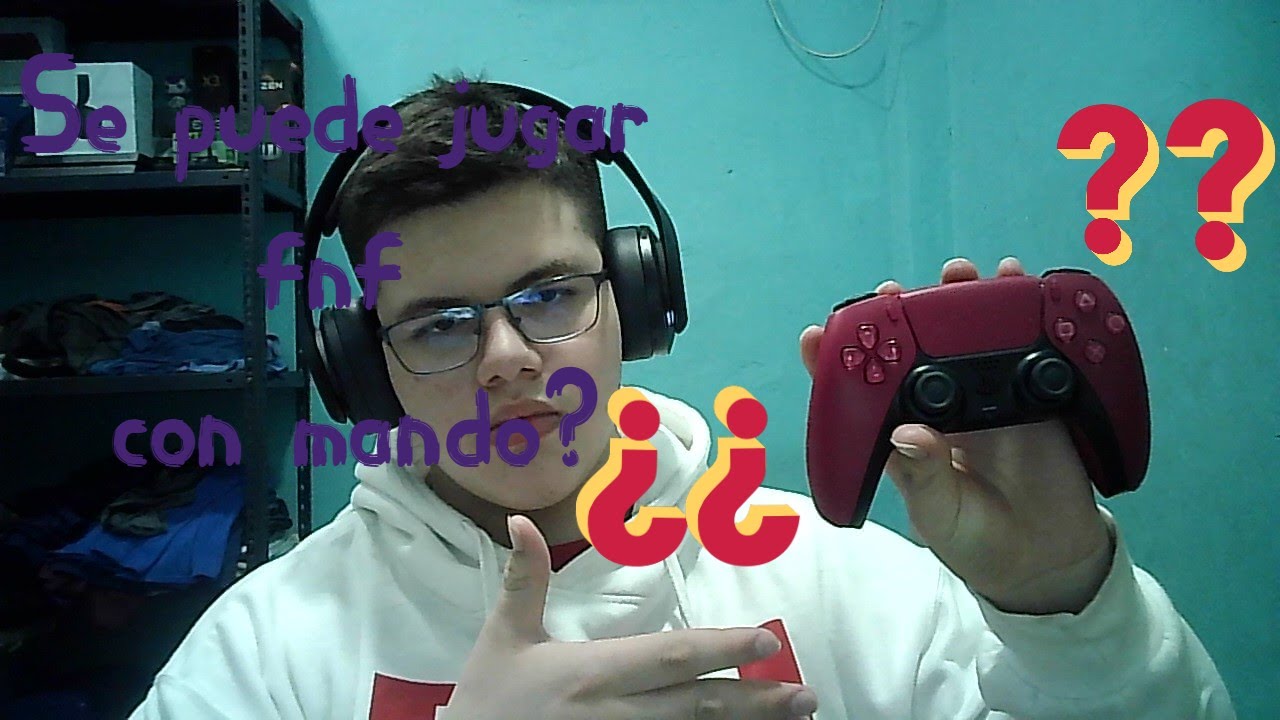 cómo jugar fnf con mando - YouTube