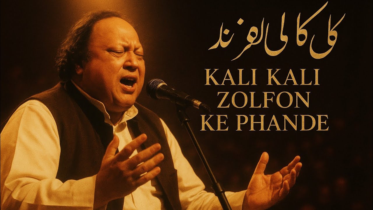 Kali Kali Zolfon Ke Phande | Nusrat Fateh Ali Khan | Soulful Qawwali ...