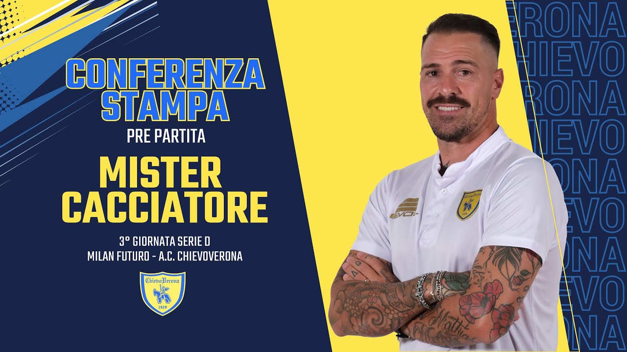 INTERVISTA PRE PARTITA || MILAN FUTURO - CHIEVOVERONA, 3a giornata ...