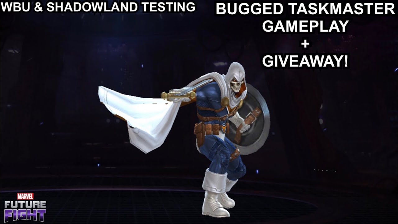 Marvel: Future Fight | Taskmaster (Bugged) Gameplay + Giveaway! - YouTube
