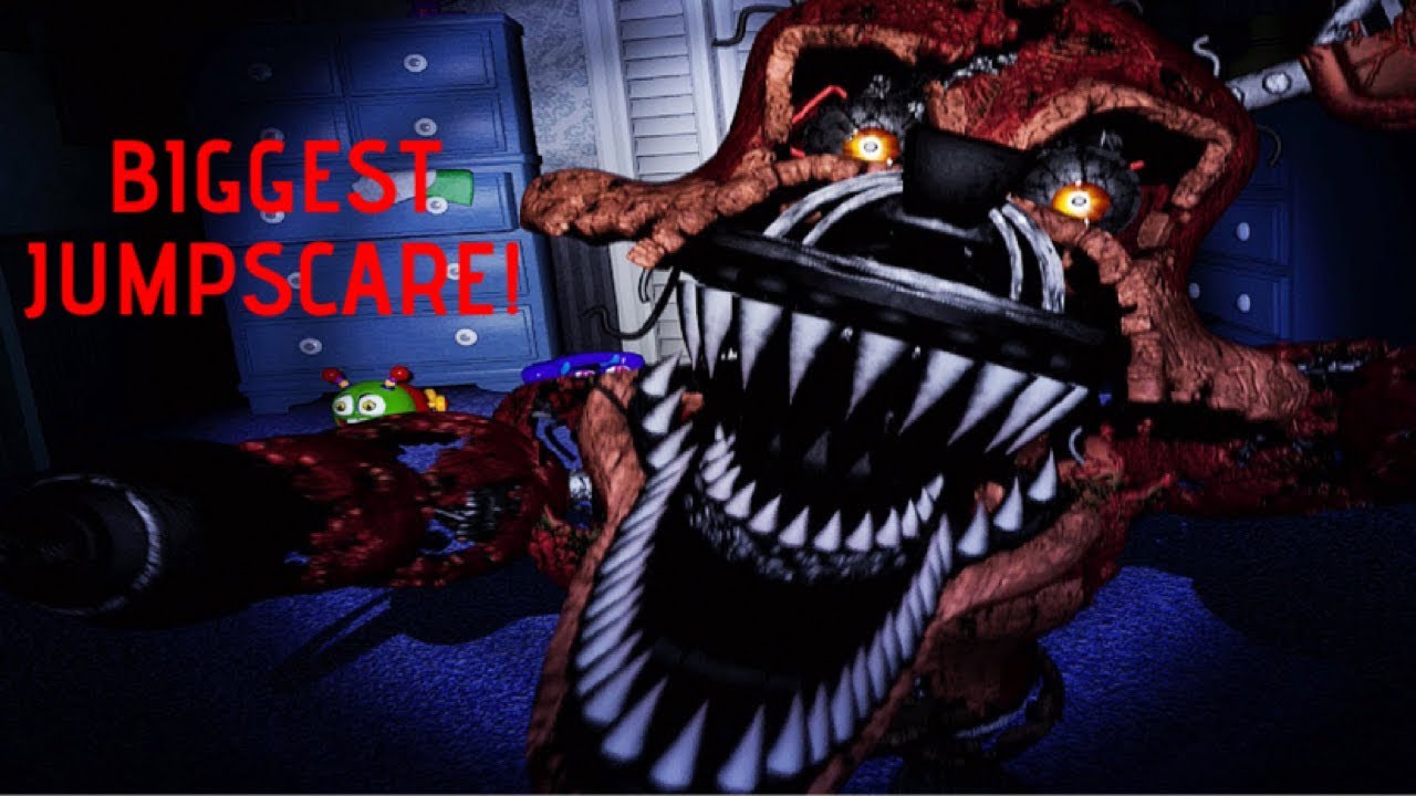 FOXY SCARED ME GOOD!! | Fnaf 4 (Part 6) - YouTube