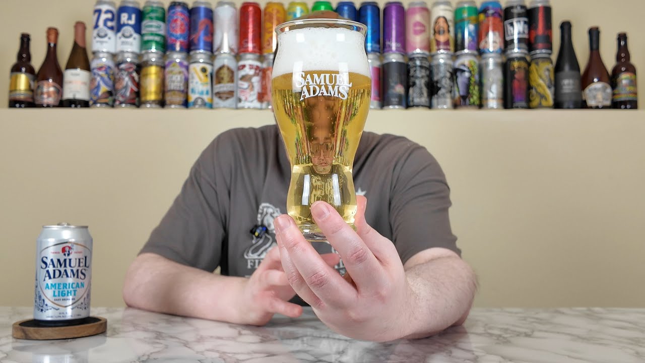 Samuel Adams American Light | Boston Beer Company | Beer Review | #2533 ...