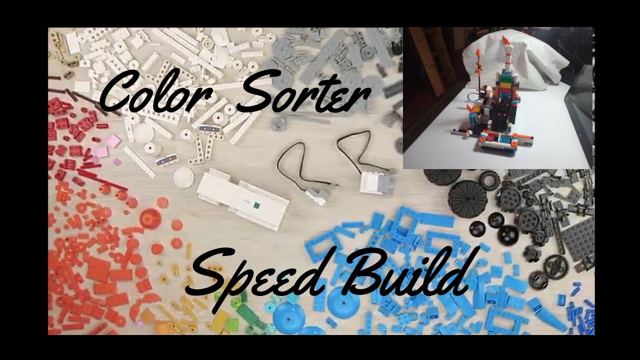 LEGO BOOST MOC - Color sorter (Speedbuild) - YouTube