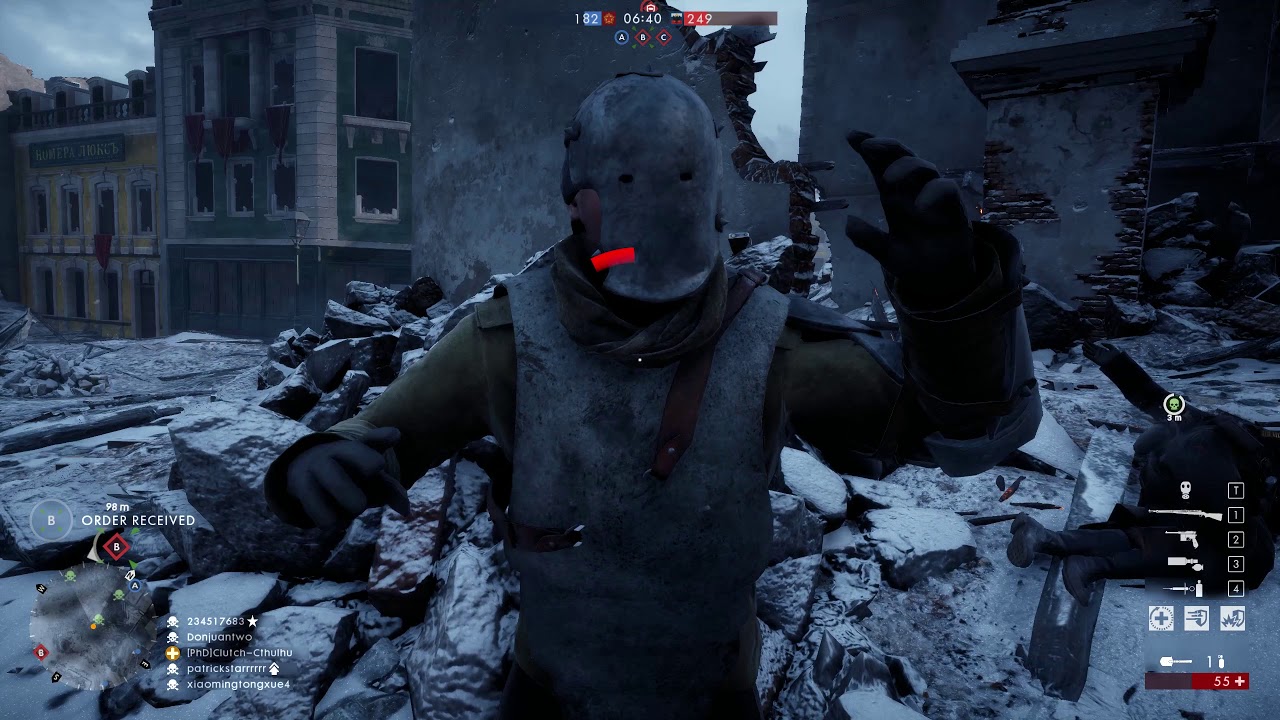 BF1 - Spawn Sentry Kill - YouTube