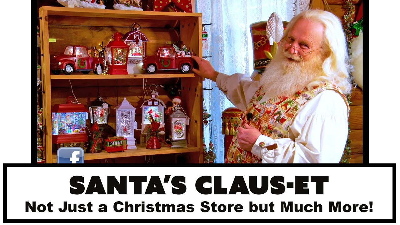 Santa's Clauset Globes, Flags and More - YouTube