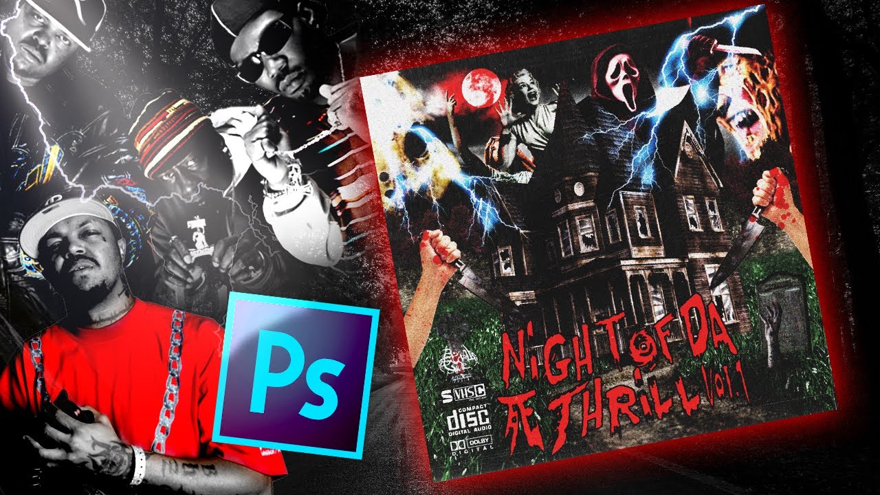 How to Make a Phonk Mixtape Album Cover Tutorial/Speed Art [Photoshop ...