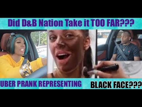 Bianca from D&B Nation Black Face in Uber Prank | Colorism ?