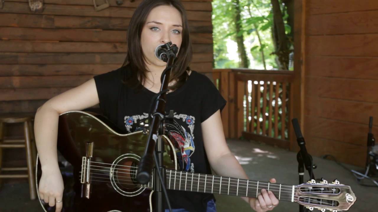 Carly Gibson songwriting on the Ortega Guitars RCE139-T4STR - YouTube