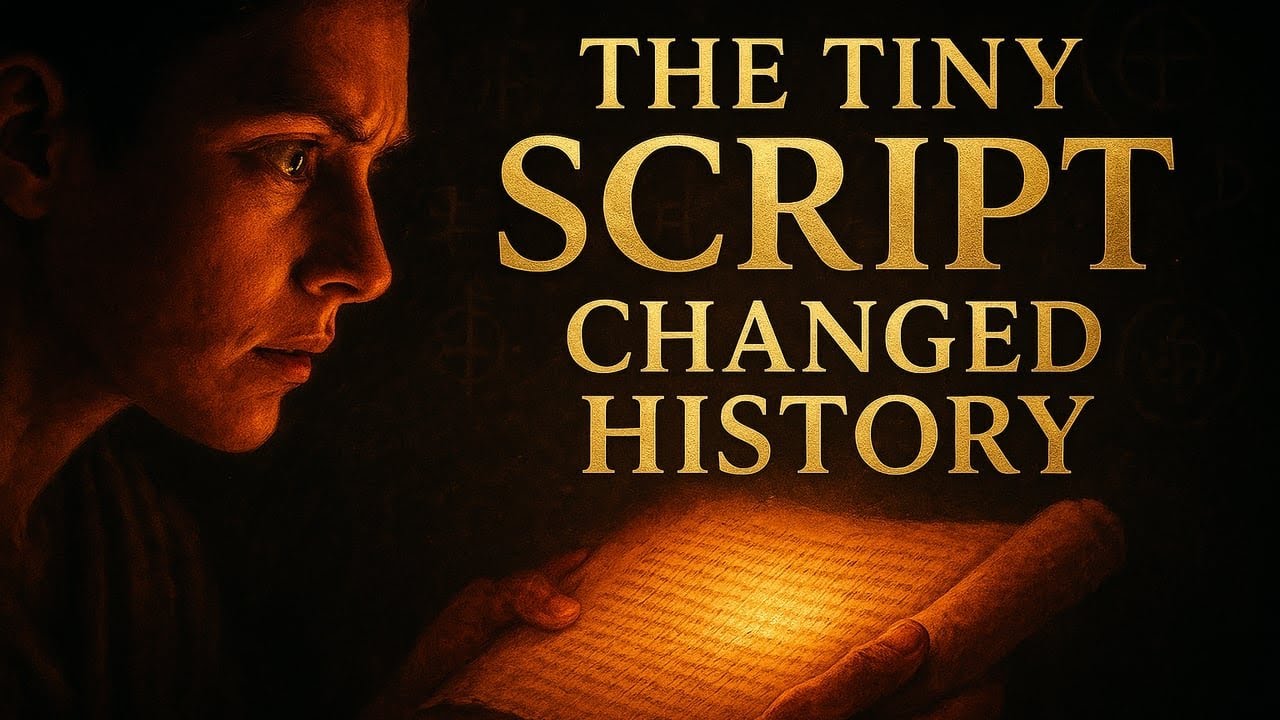 The Tiny Script That Changed History - YouTube