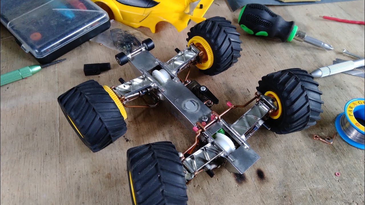 TAMIYA MINI 4WD RC CONVERSION - YouTube