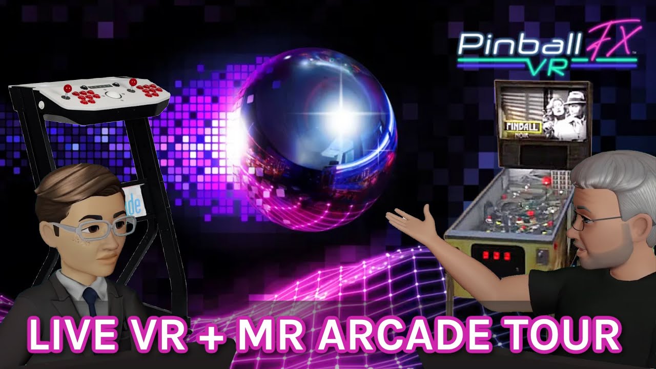 Touring A Mixed Reality Arcade With Pinball FX VR - YouTube
