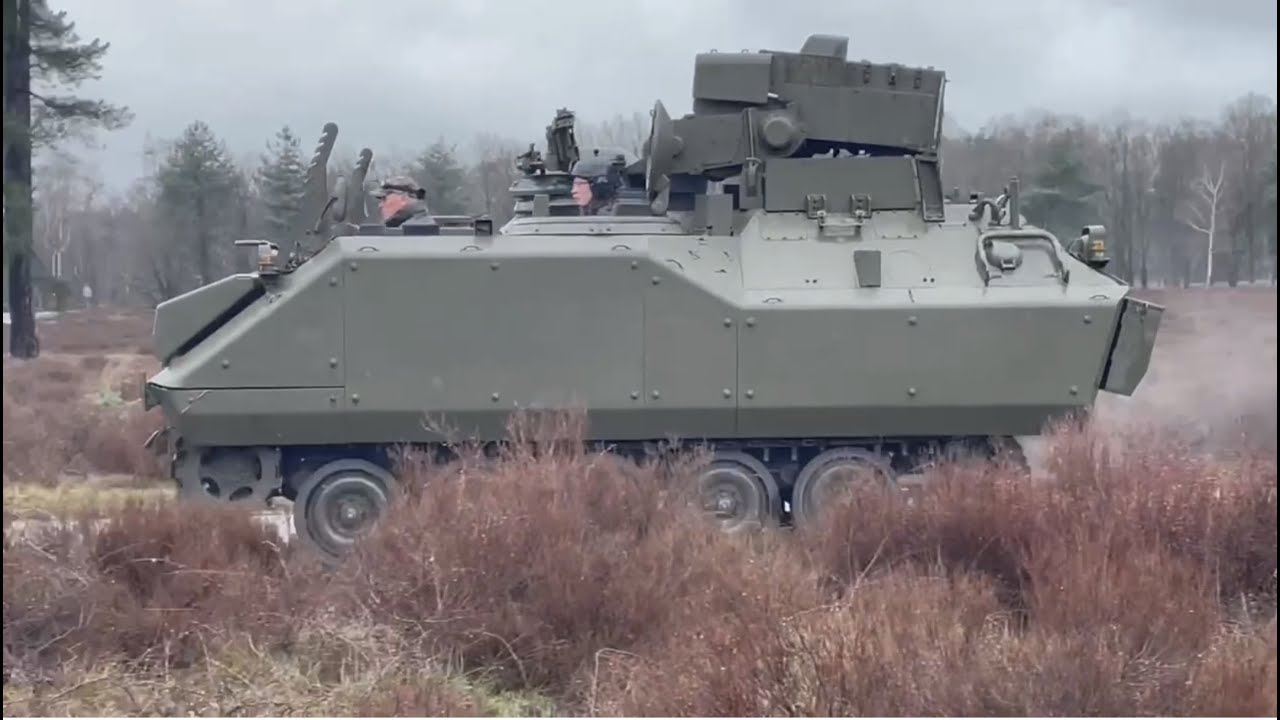 Driving a Dutch Tank Destroyer (YPR-765 PRAT) - YouTube
