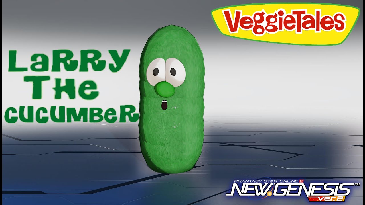 Larry The Cucumber (VeggieTales) - PSO2 NGS Cosplay - YouTube