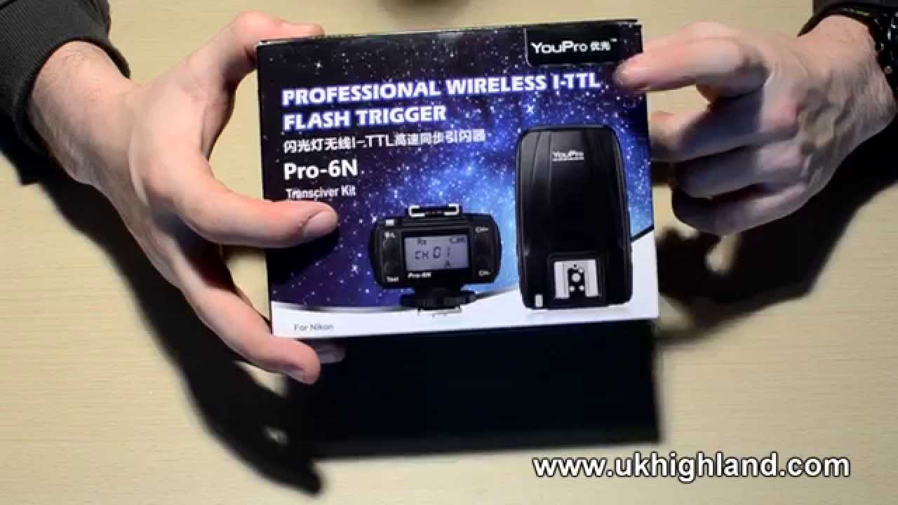 Unboxing the YouPro TTL Pro 6 Flash Trigger - YouTube