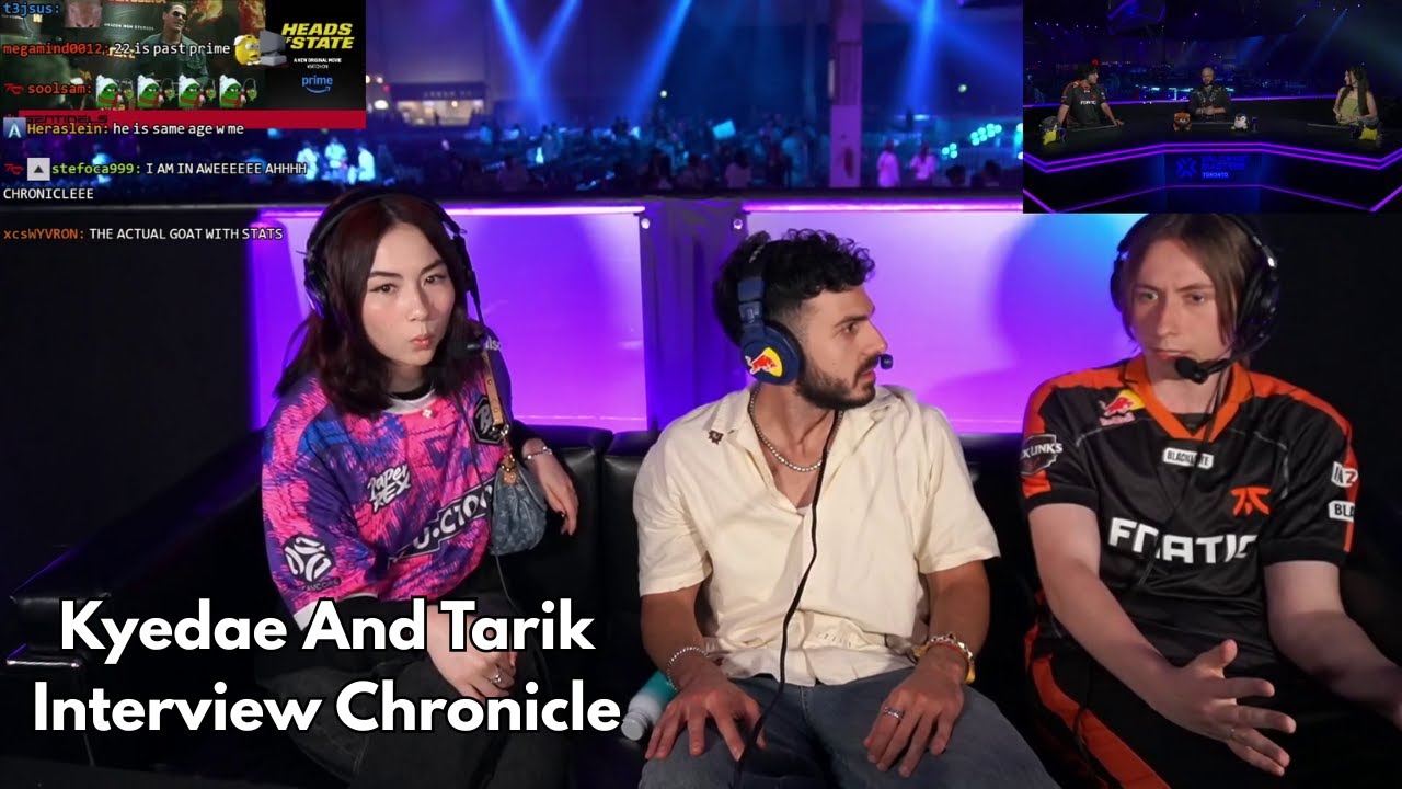 Tarik And Kyedae Interview Chronicle After FNC's Match Vs G2 | TRR - YouTube