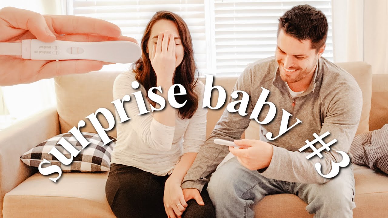 LIVE PREGNANCY TEST REACTION | Baby #3 - YouTube