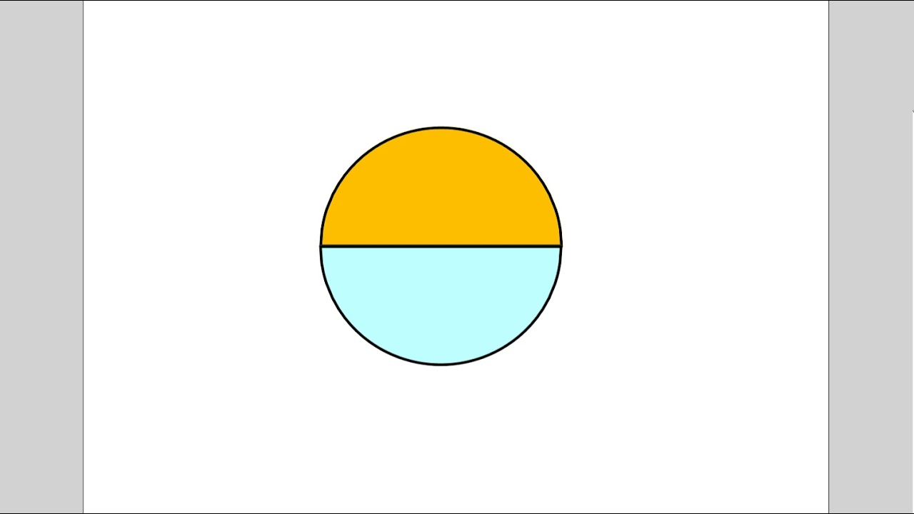 Wednesday 20th May - MATHS colouring shapes to show half - YouTube