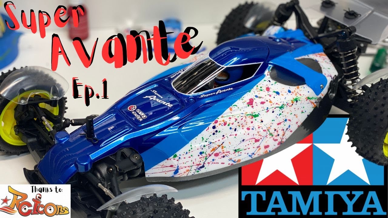 Tamiya SUPER AVANTE TD4 with the thanks to RC ICONS - YouTube