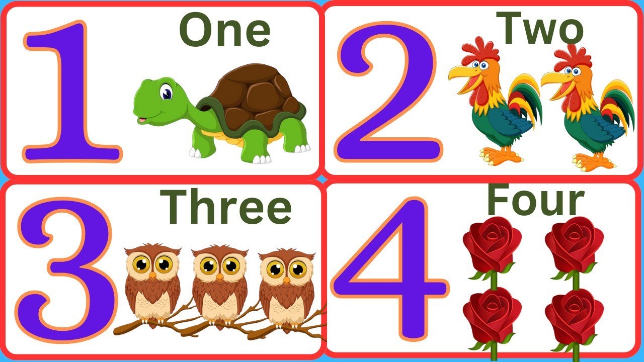 Count Numbers 1 to 10| 1 to 10 Number|Numbers Learning For Kids|kids ...