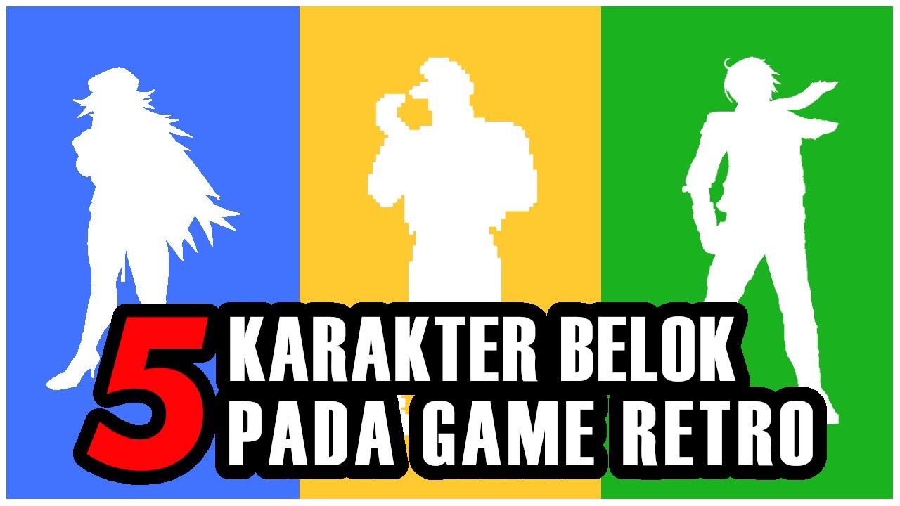 5 KARAKTER BELOK PADA GAME JEPANG RETRO - YouTube