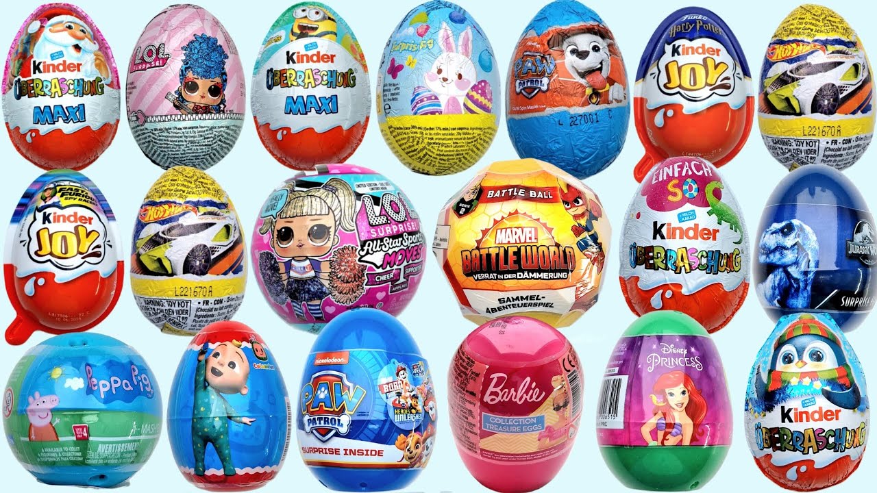 30 Mind-Blowing Surprise Eggs: Prepare to be Amazed! - YouTube