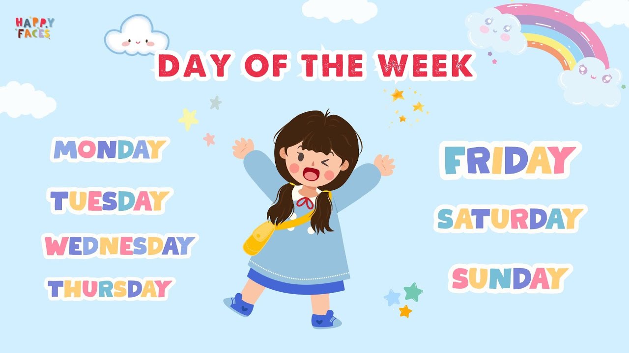 Day Of The Week | Kids Songs | Tiếng Anh Trẻ Em| Happy Faces - YouTube