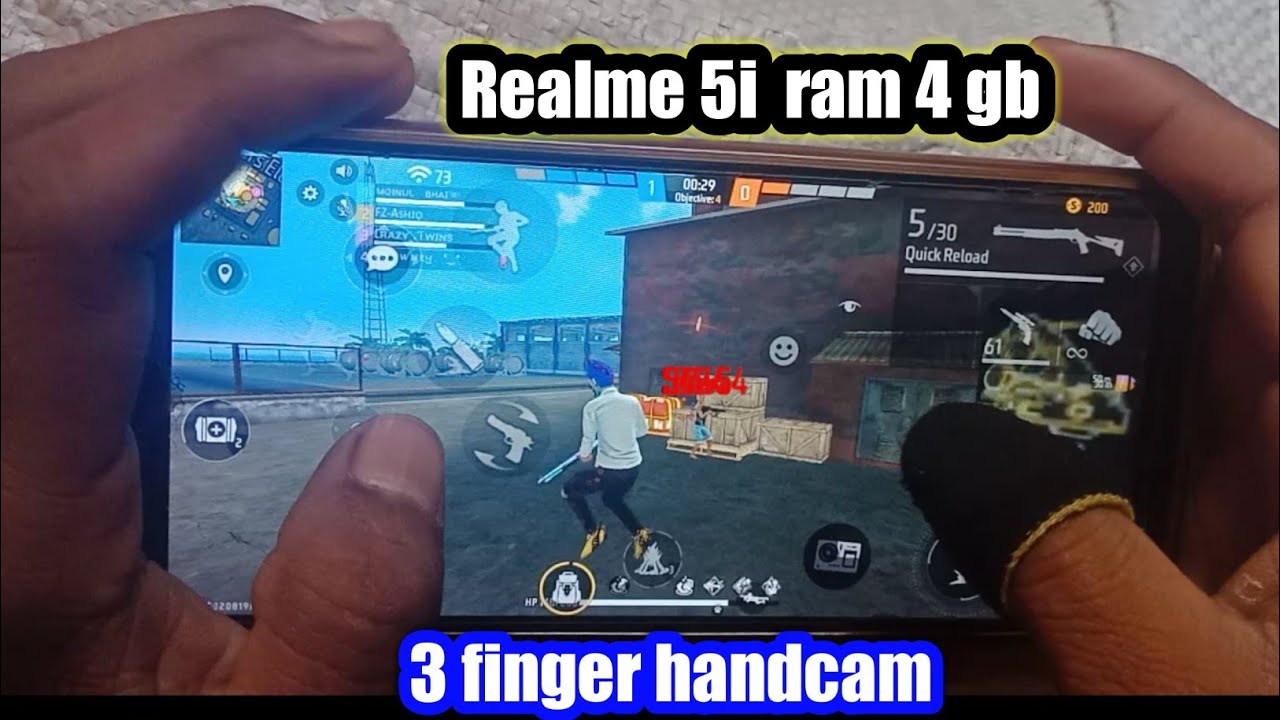 free fire handcam gameplay 📱and cs rank best fastest player 🌎 - YouTube