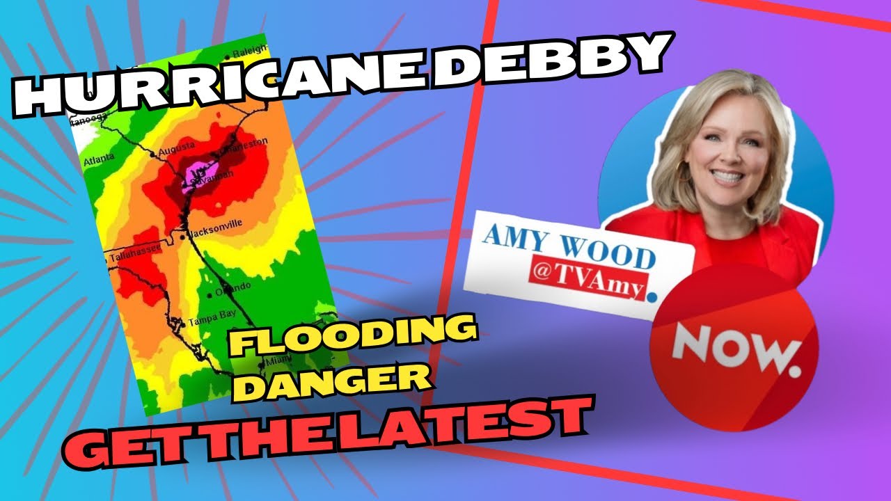 Debby twister hits Edisto - local family on vacation - YouTube