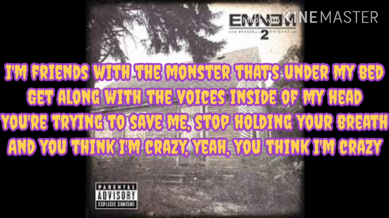 Eminem Ft Rihanna - The Monster (Lyrics) - YouTube
