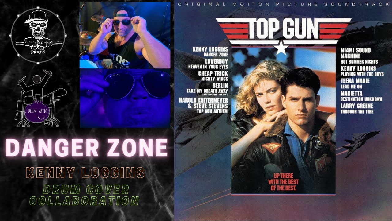 Danger Zone - Kenny Loggins Drum Cover Collaboration - YouTube
