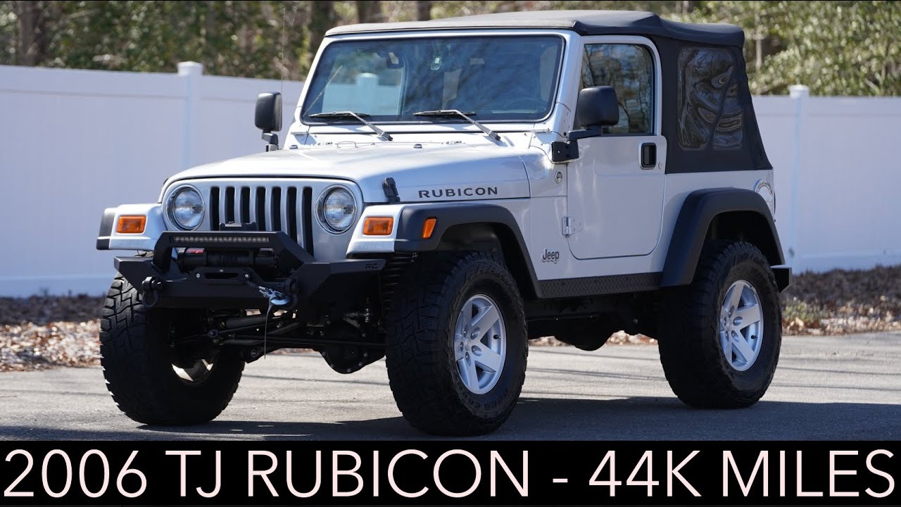 Davis AutoSports - 2006 JEEP WRANGLER TJ RUBICON - 44K MILES - NEW ...