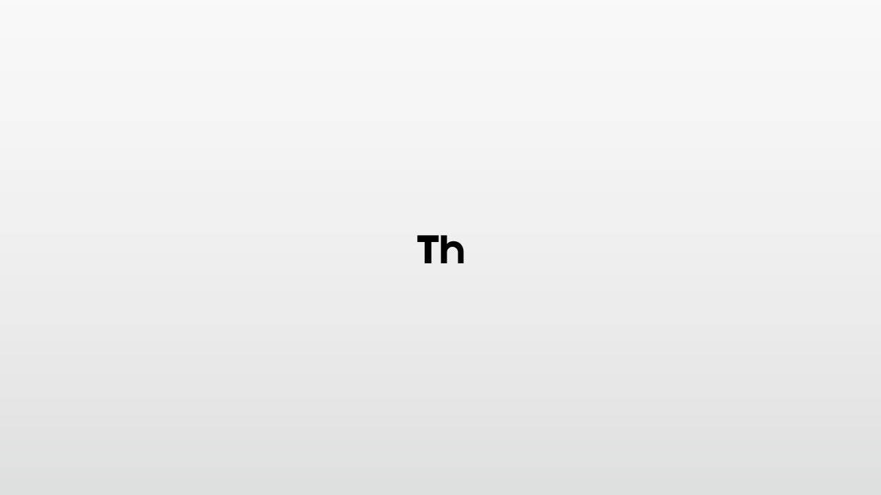 How to pronounce Th in british english - YouTube