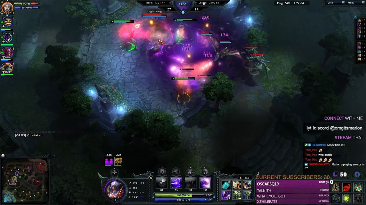 [HoN] OMGitsMARLON Riftwalker - Chilling with 250+ ping and pop and ...