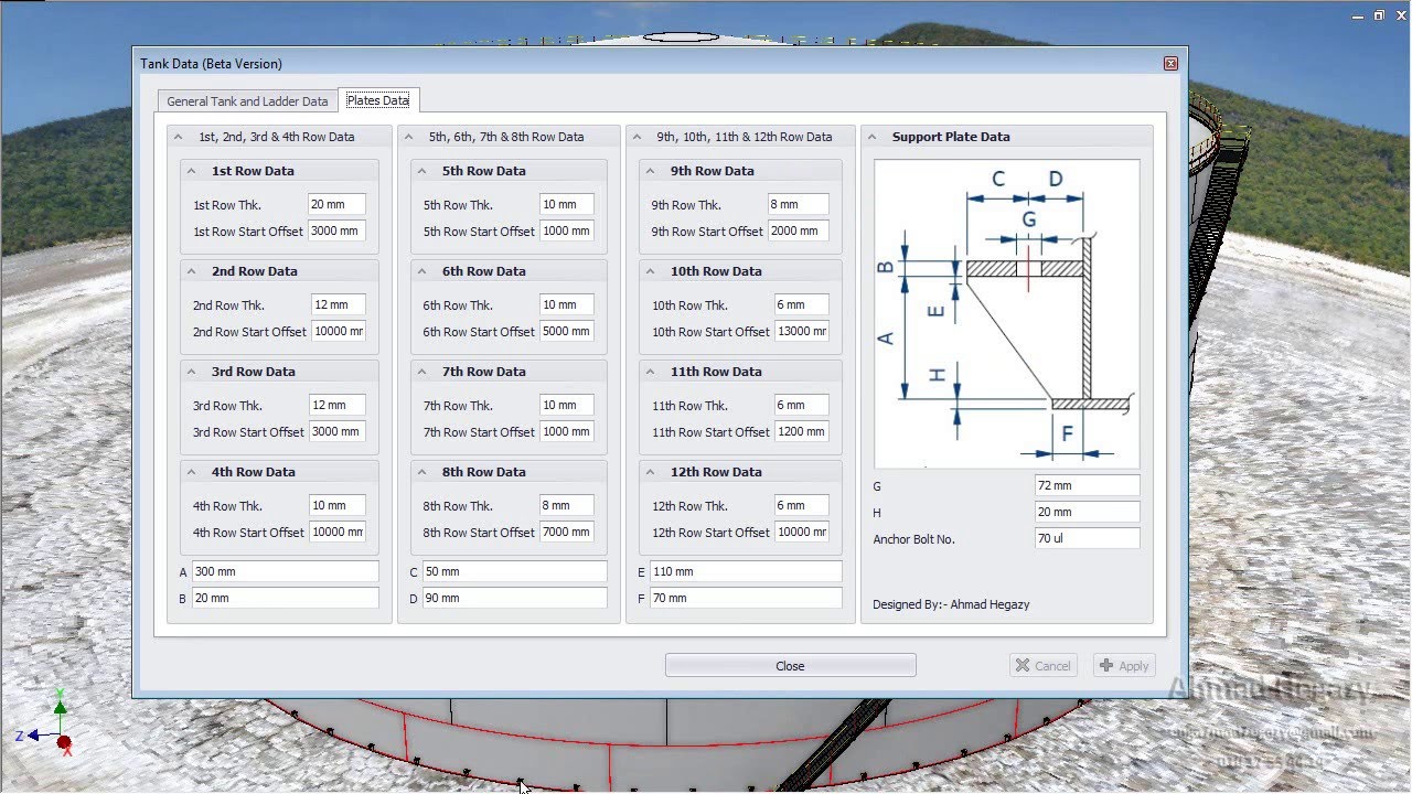 3D Modeling using Autodesk Inventor for Storage Tank by Using iLogic ...