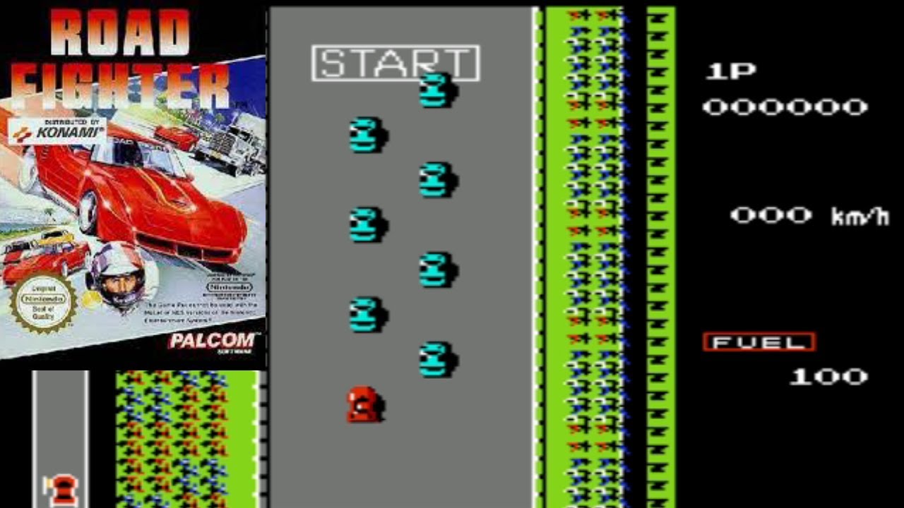 Road Fighter NES [1] - YouTube