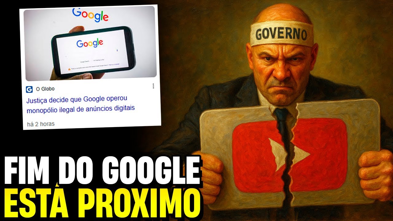 FIM DO GOOGLE ESTÁ PRÓXIMO? GOOGLE PERDEU PROCESSO NOS ESTADOS UNIDOS - YouTube