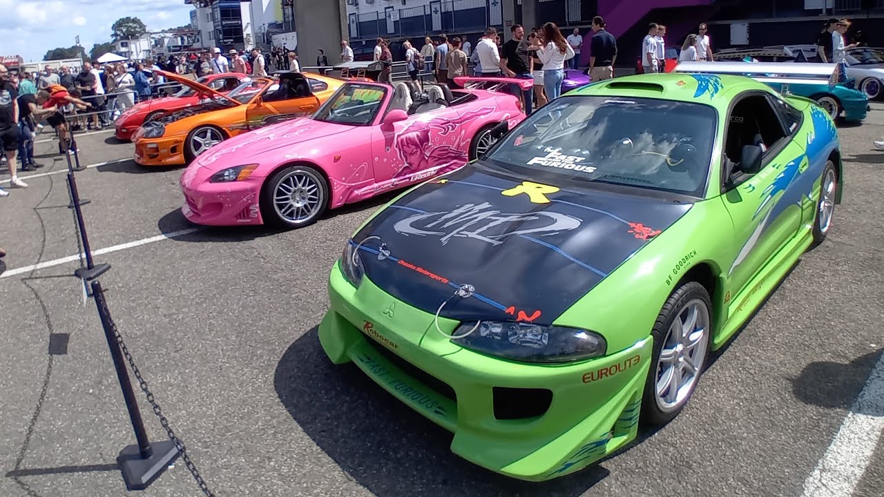 JAPFEST 2025: drift show, car show, movie cars ( Belgium ) - YouTube
