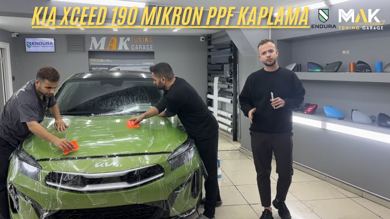 KIA XCEED PPF KAPLAMA MAK TUNING GARAGE'DAN GÜVENLE... - YouTube
