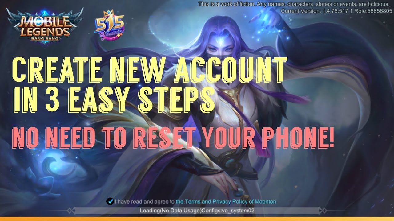 How To Make New Smurf Account in Mobile Legends IOS iPhone iPad Users ...