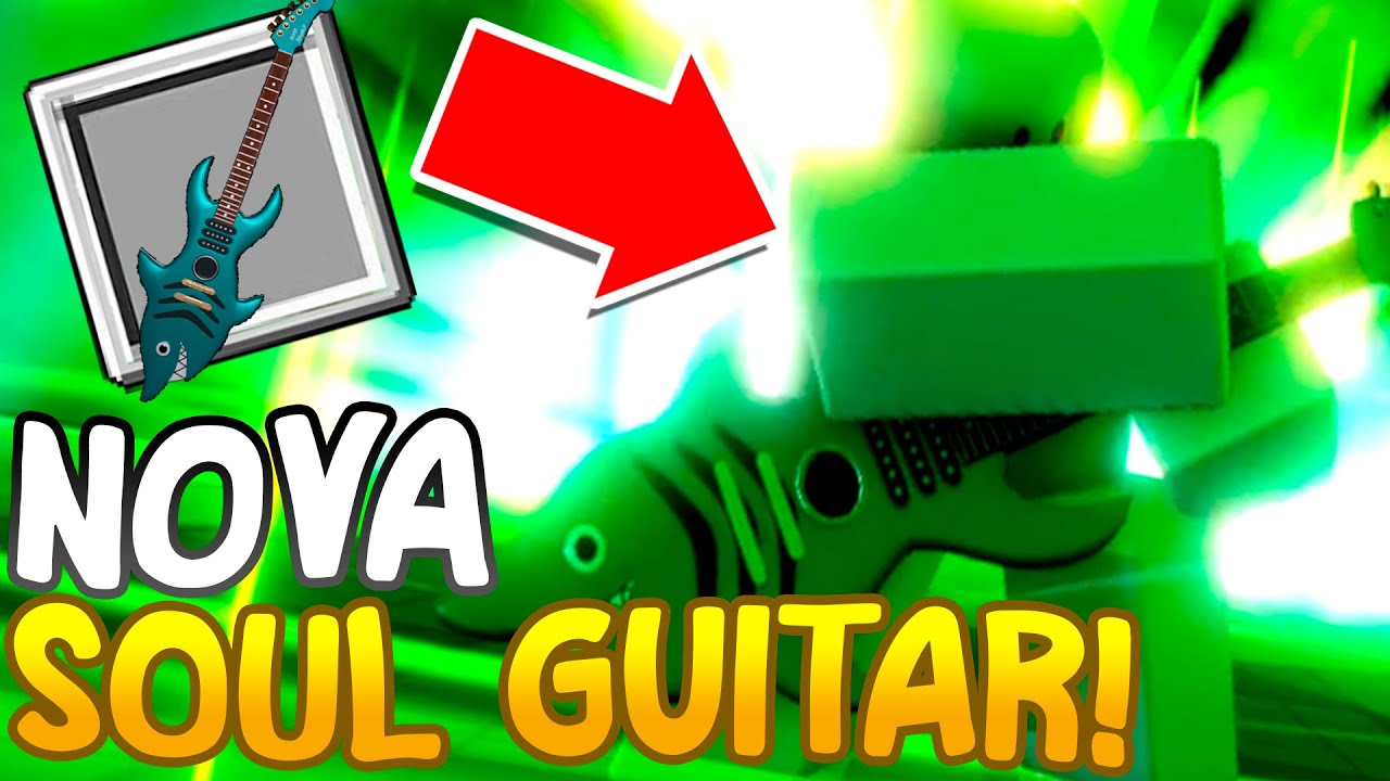 LANÇARAM o SHOWCASE da NOVA SOUL GUITAR no A ONE PIECE GAME! - YouTube
