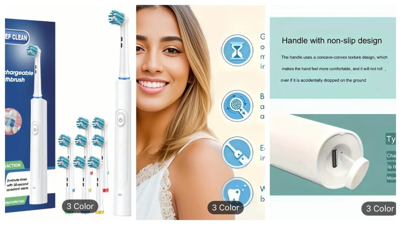 electric toothbrush from temu #electrictoothbrush #temureview #temu # ...