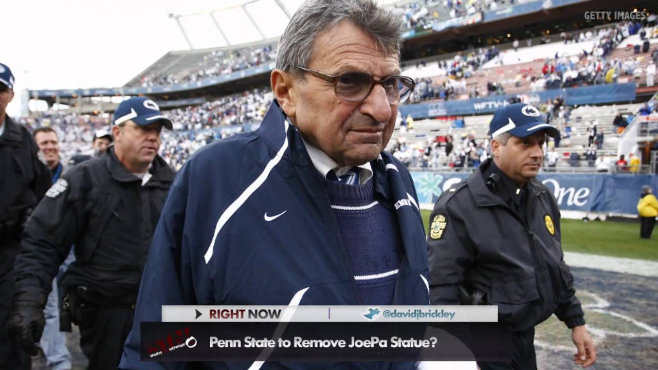 STATUEGATE: WILL PENN STATE REMOVE JOEPA STATUE? - YouTube