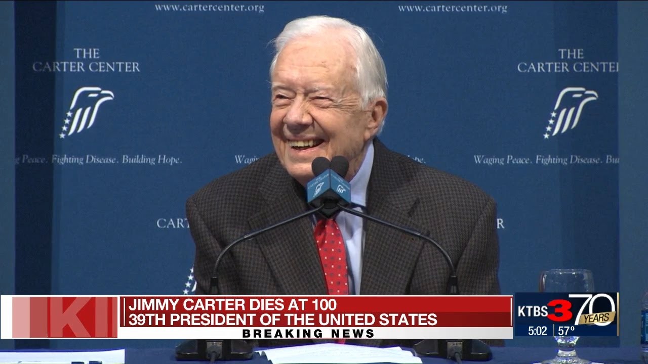 Jimmy Carter Dies at 100 - YouTube