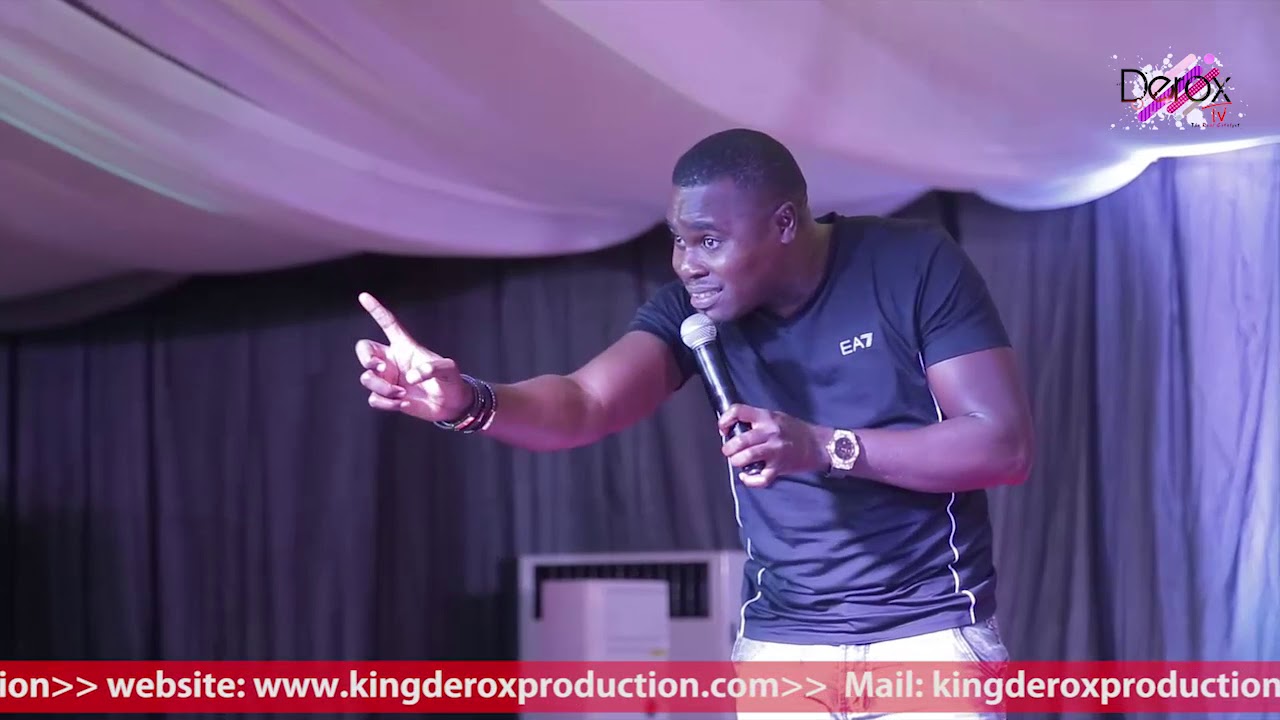 Derox tee-vee moment with koboko Master @ Mazi Prosper Show. - YouTube